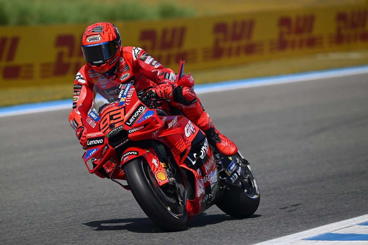 2025 French MotoGP FP1: Marc Marquez tops session on updated Ducati chassis - BK8 NEWS
